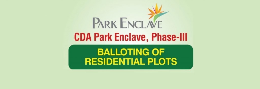 How to apply online for residential plots in Park Enclave III - Zameen News