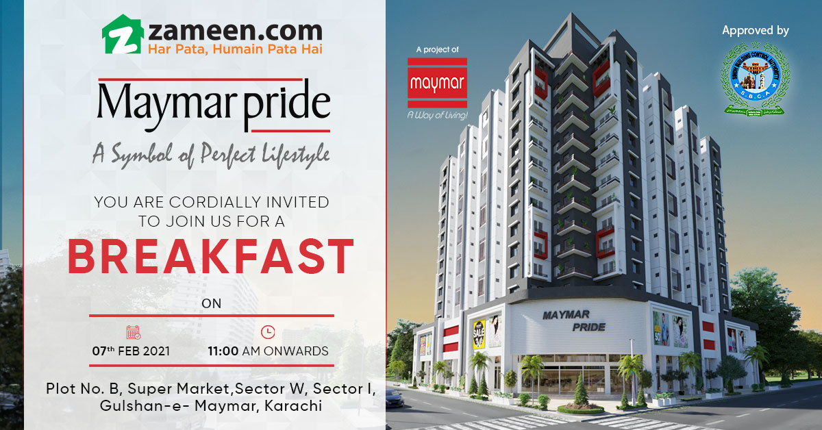Maymar Pride to host breakfast event this Sunday - Zameen News