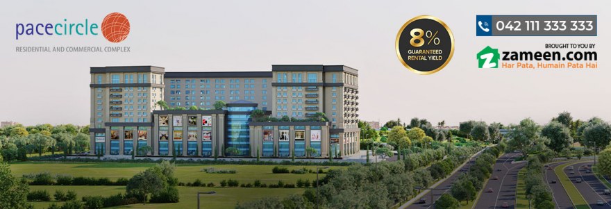 Pace Circle's grey structure completed by 70% - Zameen News