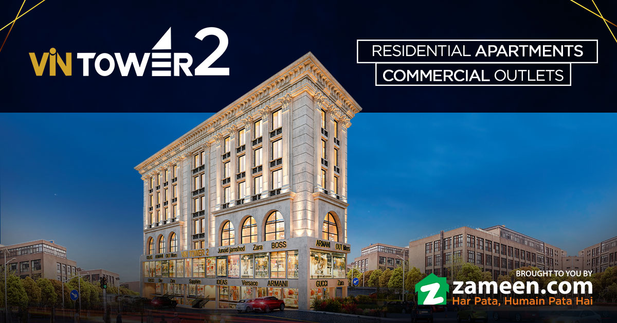 Vin Tower 2- Wah's units offered on easy payment plan- Zameen News