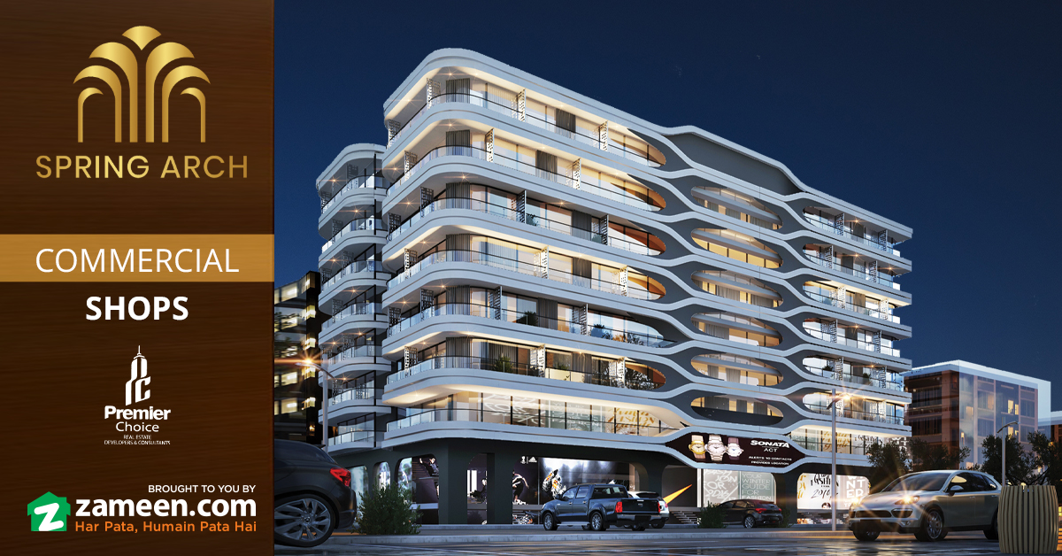 Spring Arch-RWP offers shops with 8% rental yield - Zameen News