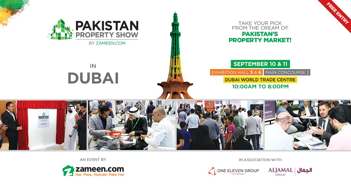 Zameen.com 4th edition of Pakistan Property Show-Dubai - Zameen News