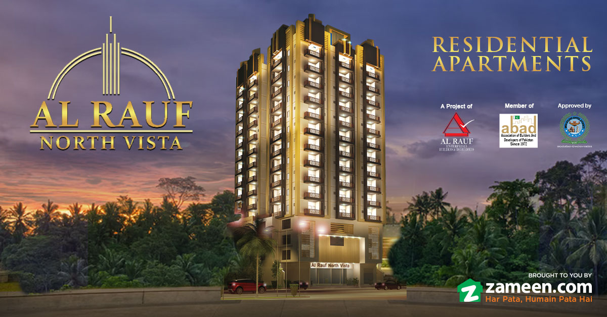 Booking opens for Al Rauf North Vista, Karachi apartments- Zameen News