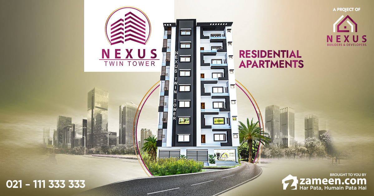 Nexus Twin Tower’s units on sale with Zameen.com- Zameen News