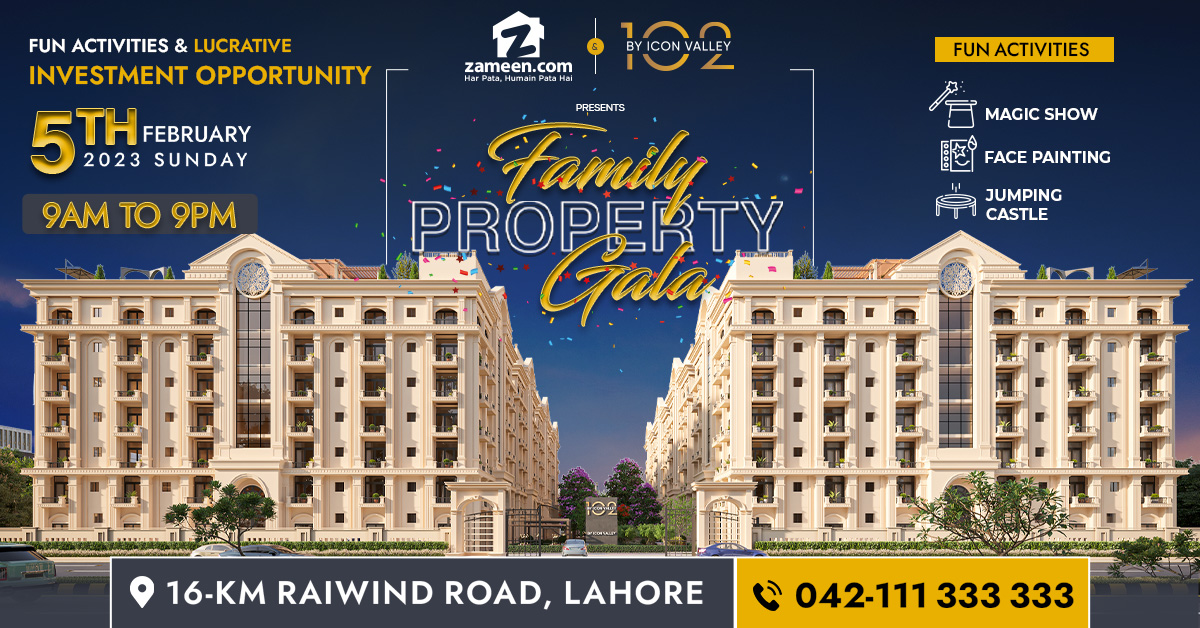 Zameen.com brings 102 by Icon Family Gala - Zameen News