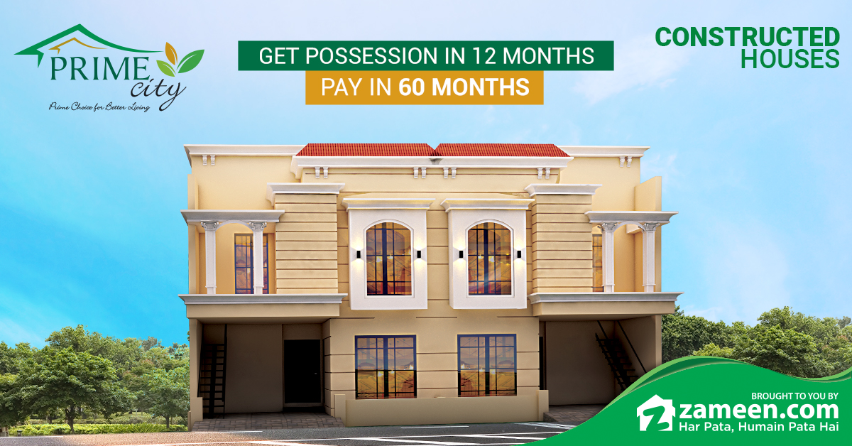Prime City Homes Available on Easy Payment Plan- Zameen News