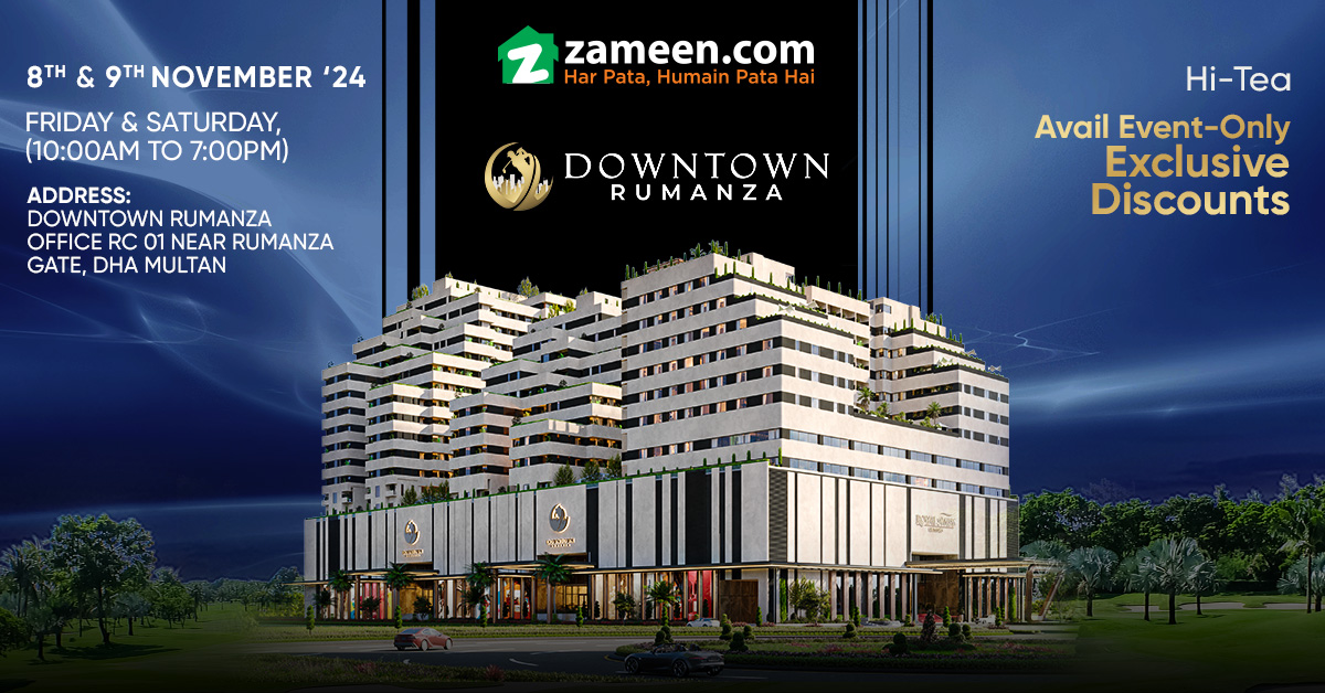 Downtown Rumanza Open House - Zameen News